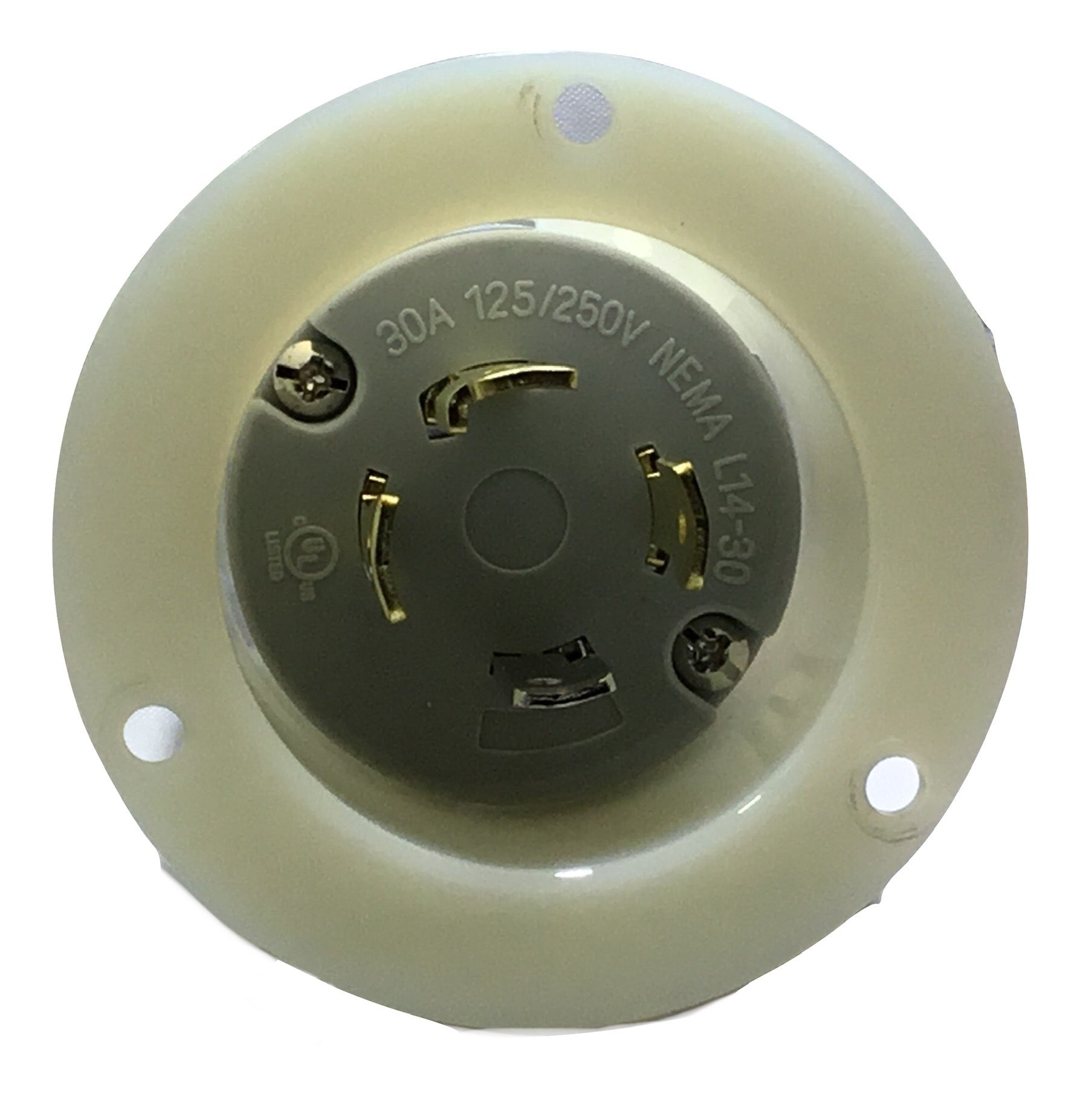 NEMA L14-30 Locking Flanged Inlet – Powertronics