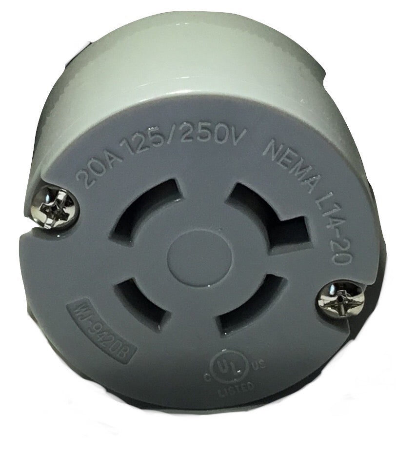 NEMA L14-20 Locking Connector – Powertronics